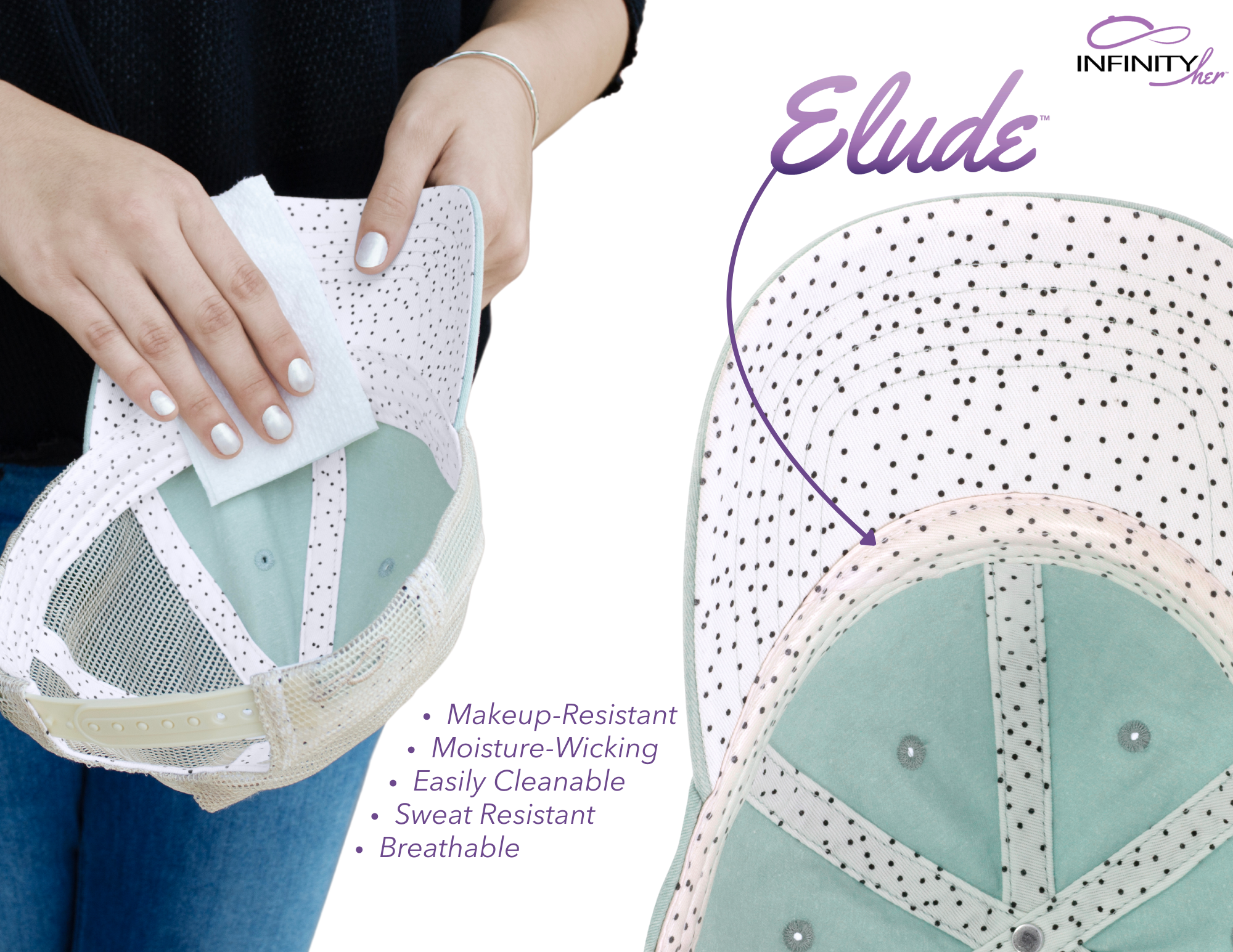 Makeup-Stained Hats are No More with Infinity Her: All About Elude ...